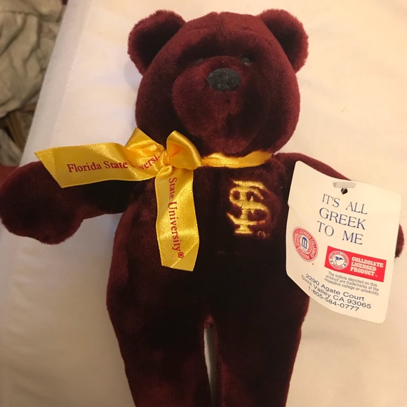 Other | Florida State University Teddy Bear | Poshmark